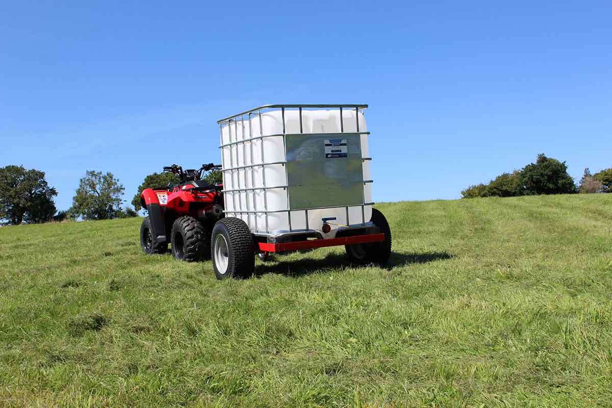 Winton Water Bowser Trailer with IBC Tank